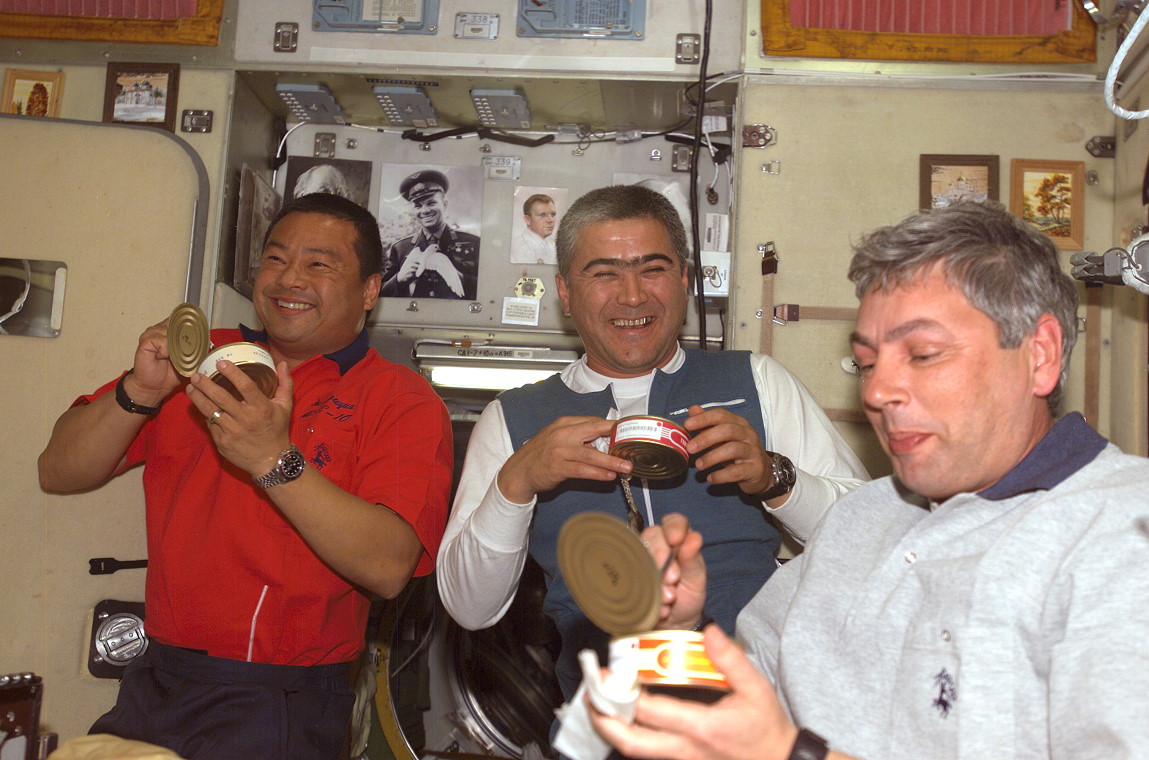 traditional in-flight photo Soyuz TMA-5