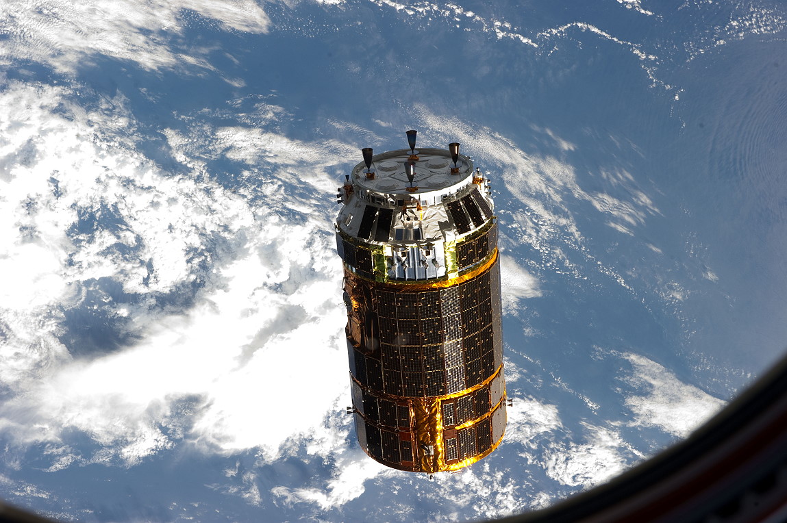 HTV-3 arrival