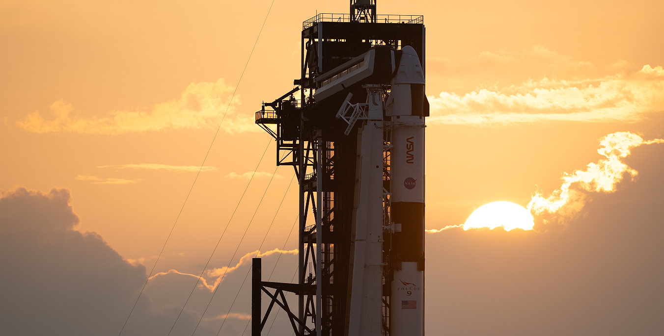 Crew-7 on the launch pad