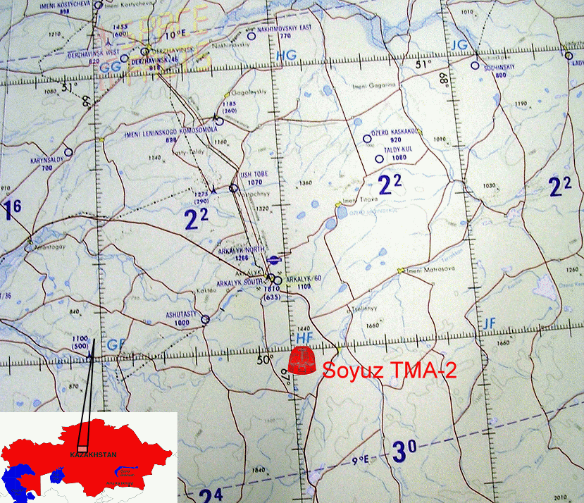 Landing: Soyuz TMA-2
